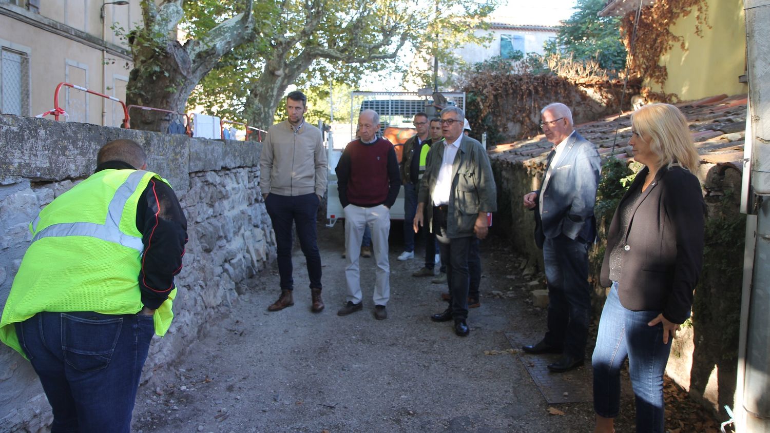Des travaux en cours pour conforter la digue classée de la Perspective ...