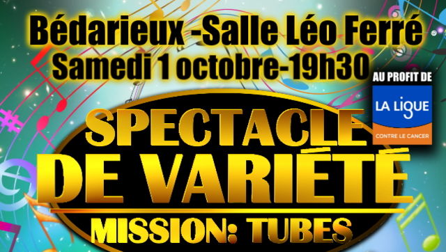Spectacle de variété | Bedarieux.fr