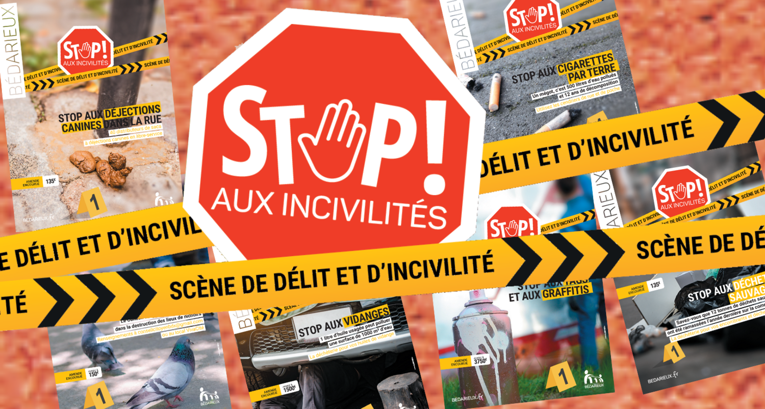 « Stop aux incivilités » : Une nouvelle campagne pour rendre la ville ...