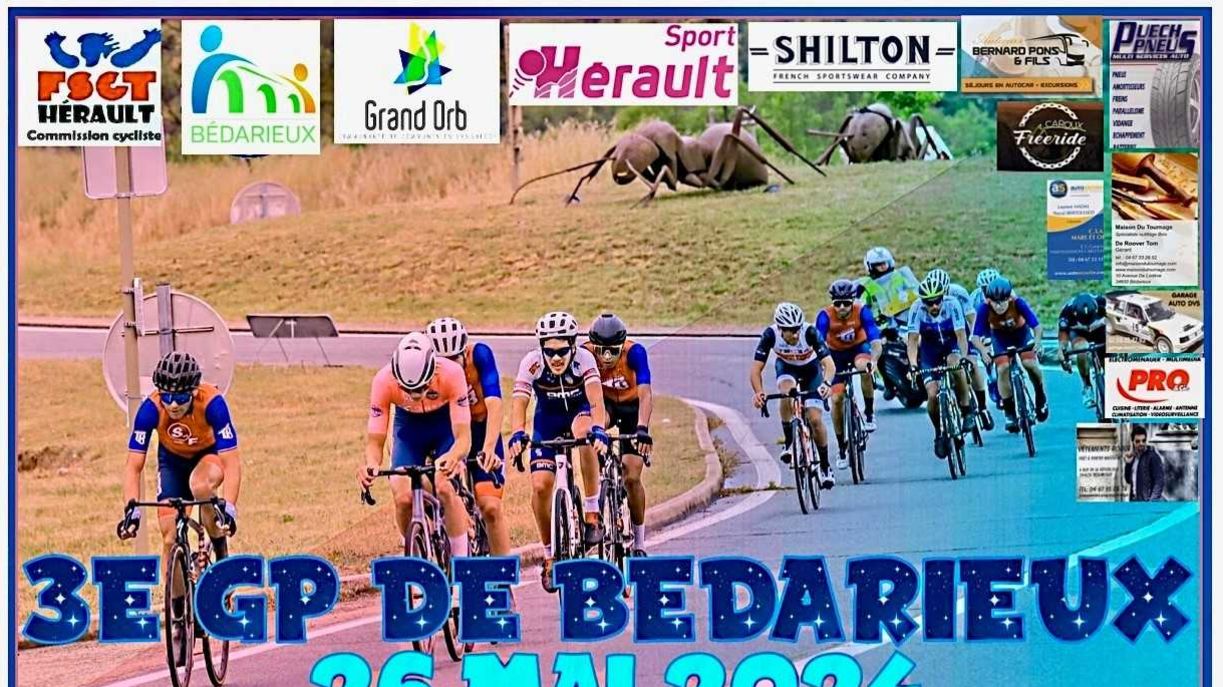 3EME EDITION DU GRAND PRIX DE BEDARIEUX | Bedarieux.fr