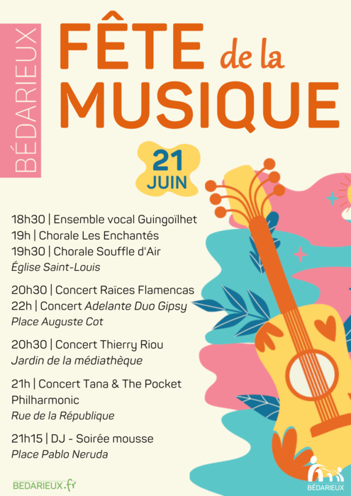 Un week-end festif à Bédarieux : Fête de la Musique et Feu de la Saint ...