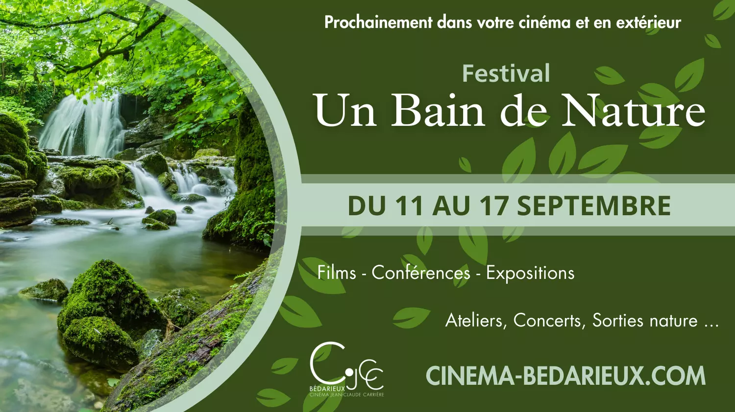 Festival « Un Bain de Nature » | Bedarieux.fr